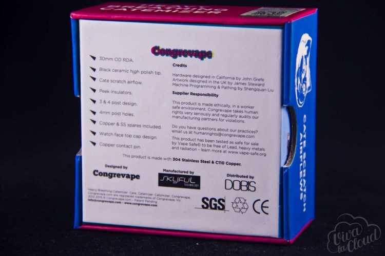 Congrevape Catemizer RDA — MEEOW CLOUDS | ViVA la Cloud