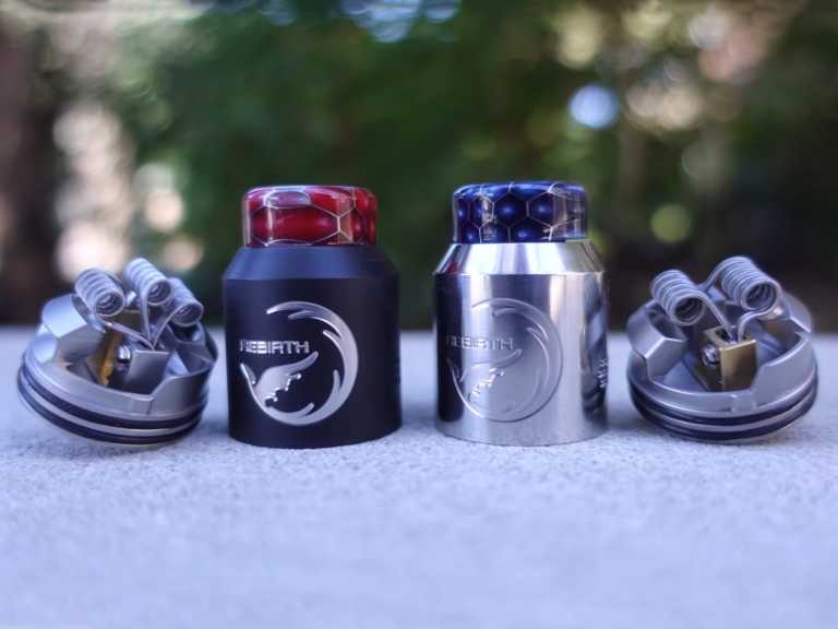 Сообразили на троих: ReBirth RDA от Hellvape и Mike Vapes