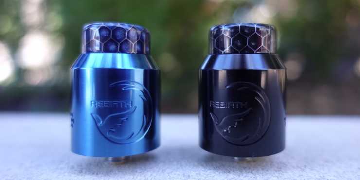 Сообразили на троих: ReBirth RDA от Hellvape и Mike Vapes