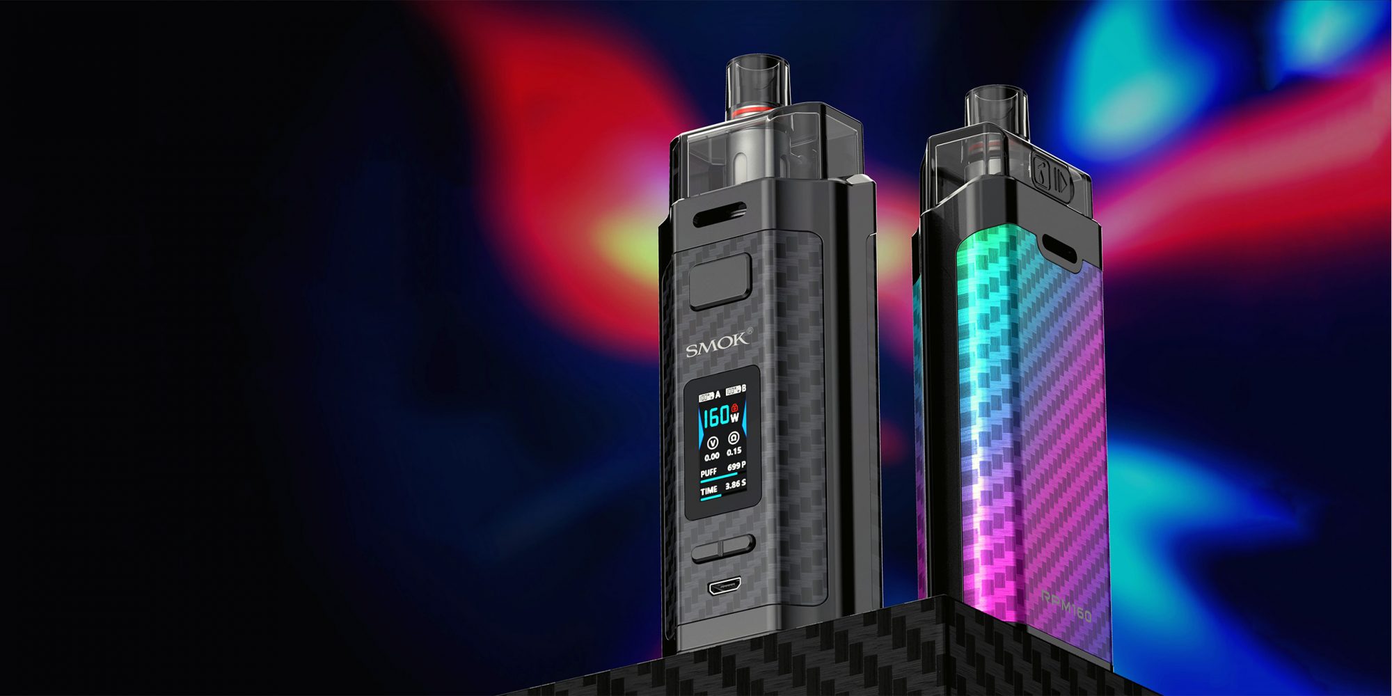 Двуглавый мутант: RPM160 Dual 18650 Pod Mod от Smok