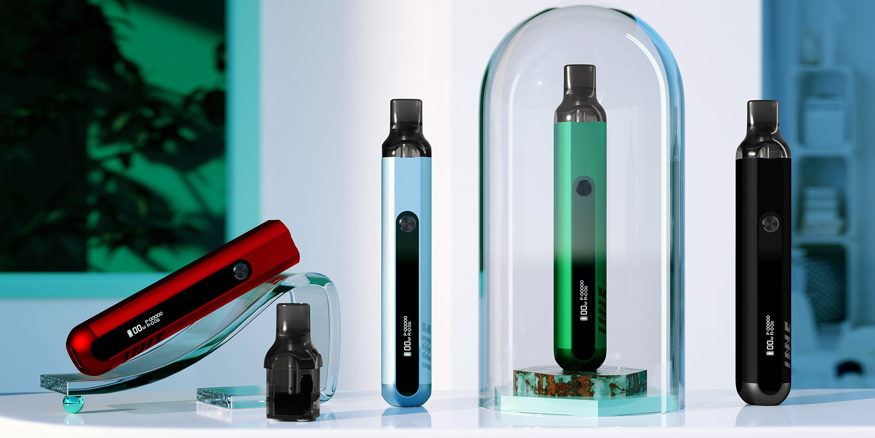 Анодированный ловкач: Slyeek S Pod Kit от INVC