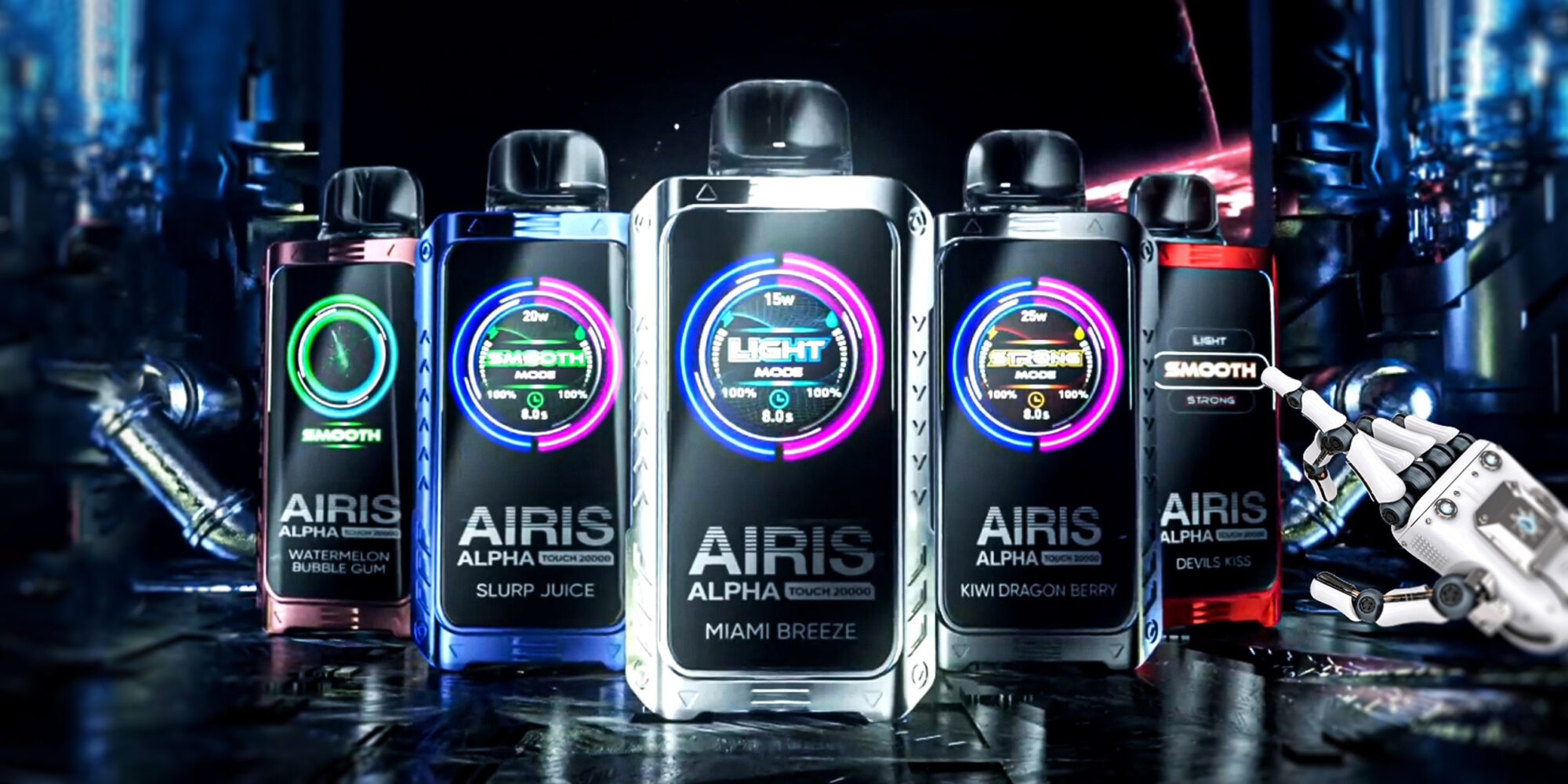 Доминантная особь: Alpha Touch 20000 Disposable от Airis